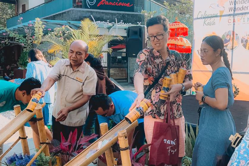 Inaugural Tzu Chi Bamboo Bank Pouring Ceremony - Samasta Bali