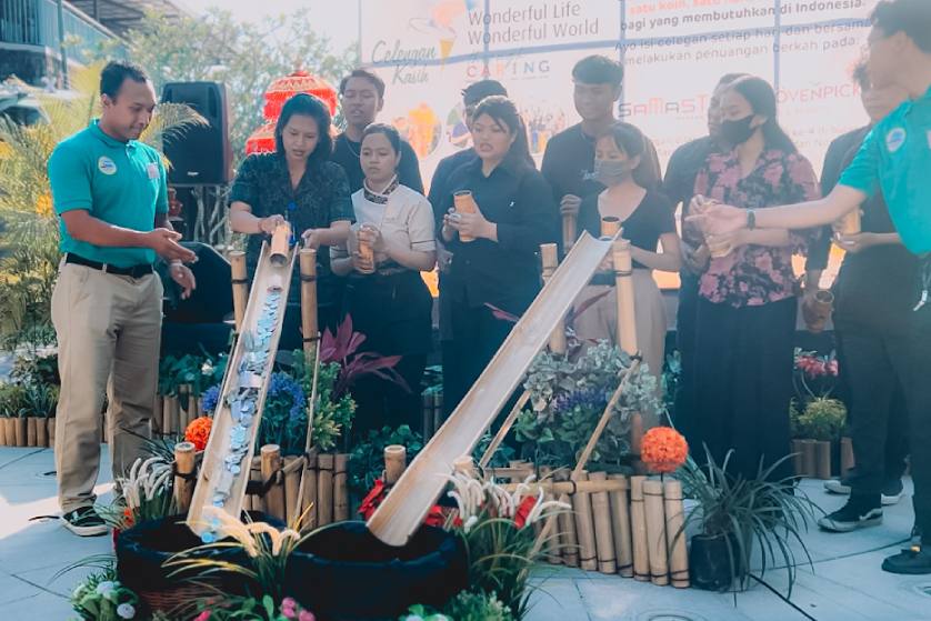 Inaugural Tzu Chi Bamboo Bank Pouring Ceremony - Samasta Bali