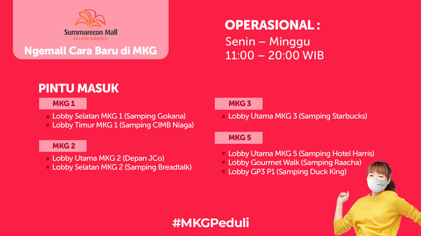 Summarecon Mall Kelapa Gading, pusat belanja, fashion, gadget, dan ...