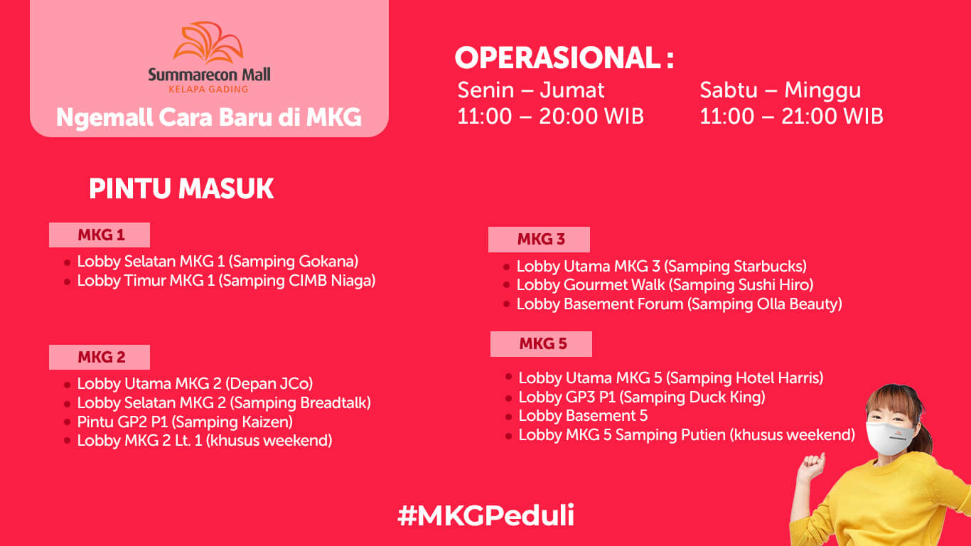 Summarecon Mall Kelapa Gading, pusat belanja, fashion, gadget, dan ...