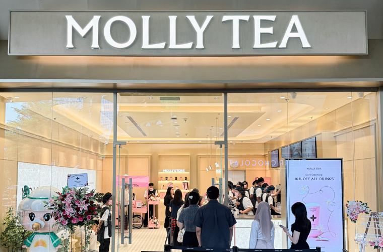 Sip the Bloom, Molly Tea Hadir dengan Sensasi Jasmine Tea yang Beda di SMS-